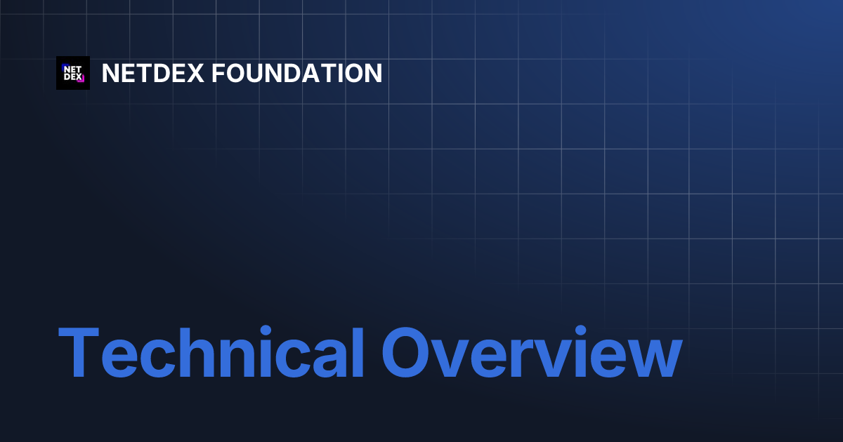 Technical Overview | NETDEX FOUNDATION